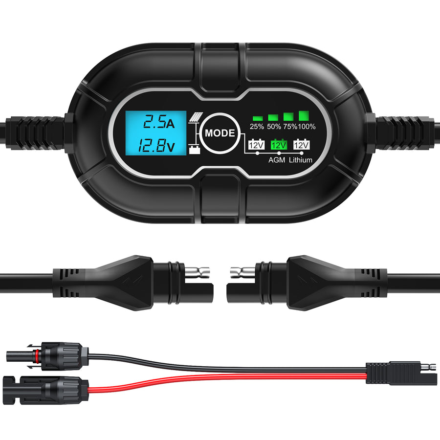 10A 12V MPPT Solar Charge Controller – SUNER POWER