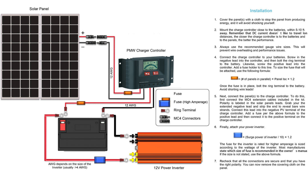 100 Watts 12 Volts Mono Crystalline Solar Panel – SUNER POWER
