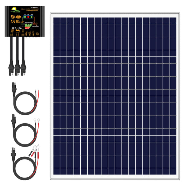 50W Poly Solar Panel Kit – SUNER POWER