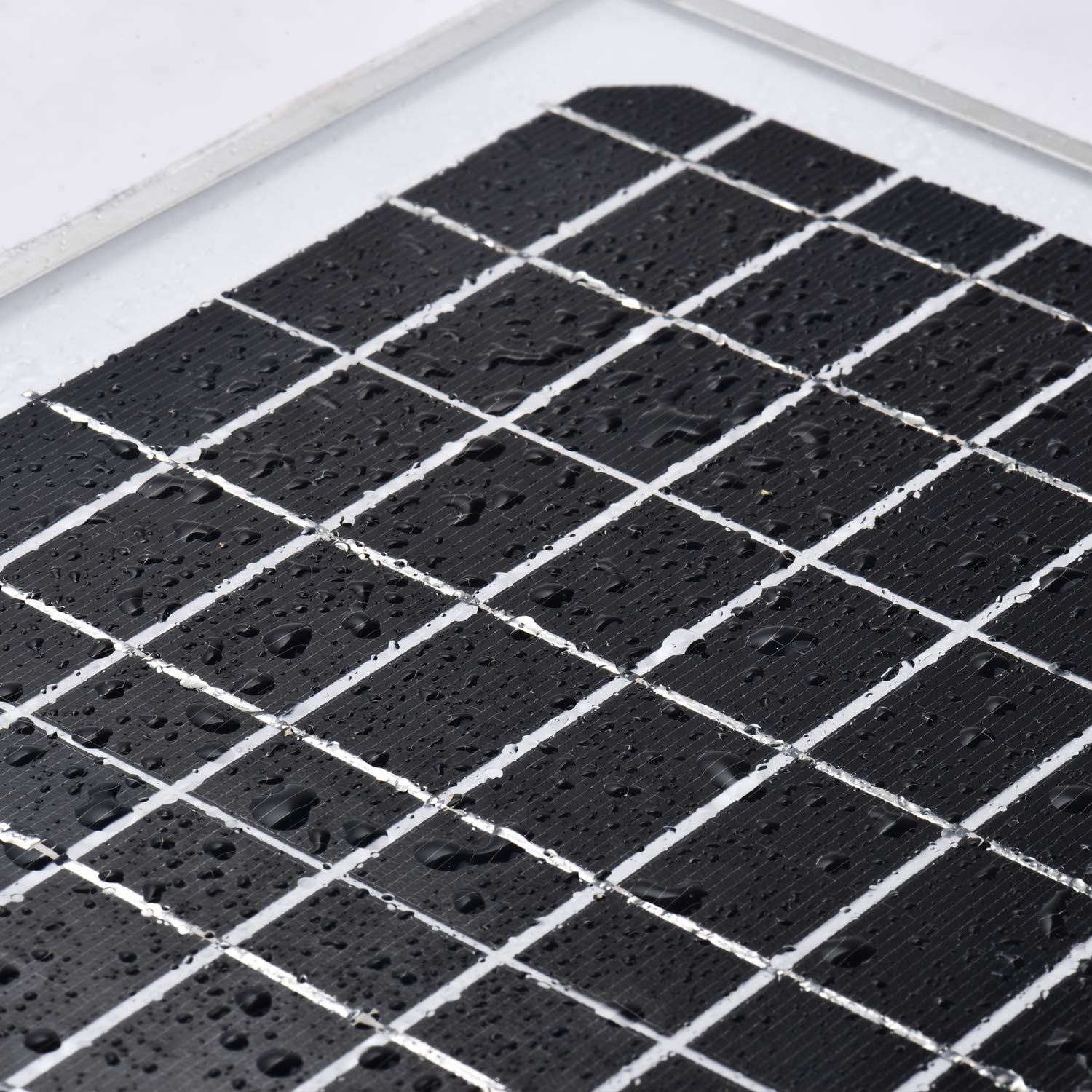 10 Watt Solar Panel Powered Charger Kit + + Tubular Mount Bracket for ...
