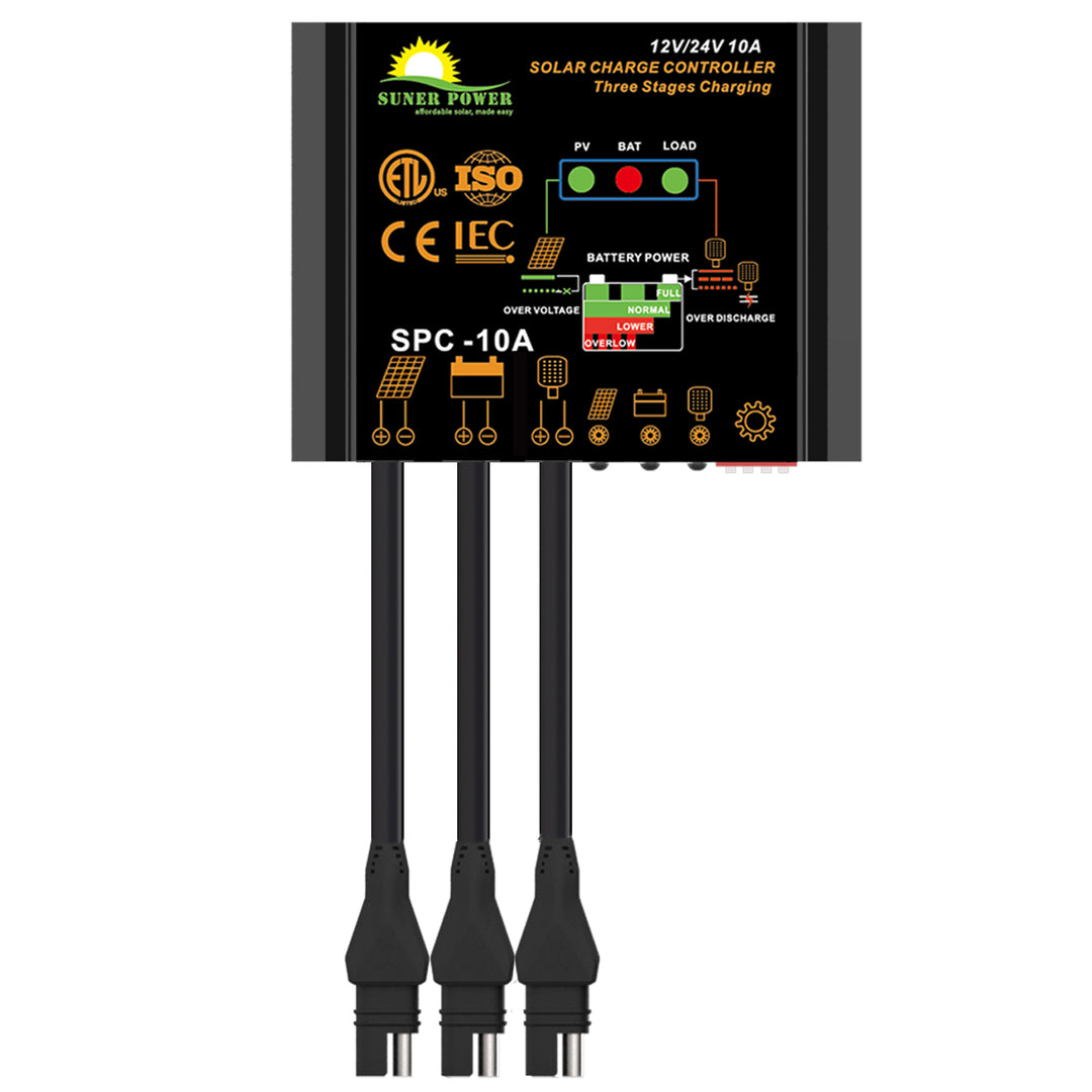 Waterproof 10A Photocell Solar Charge Controller – SUNER POWER